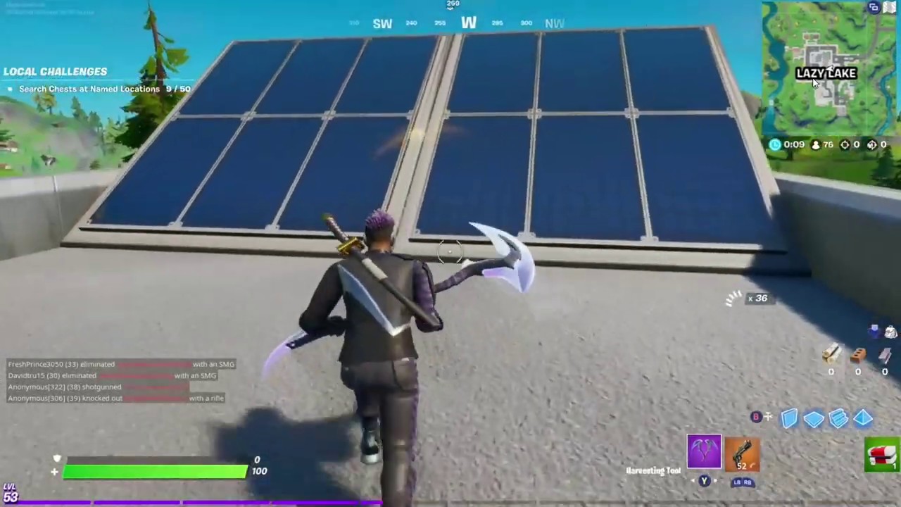 Fortnite: solo squading solid gold - YouTube