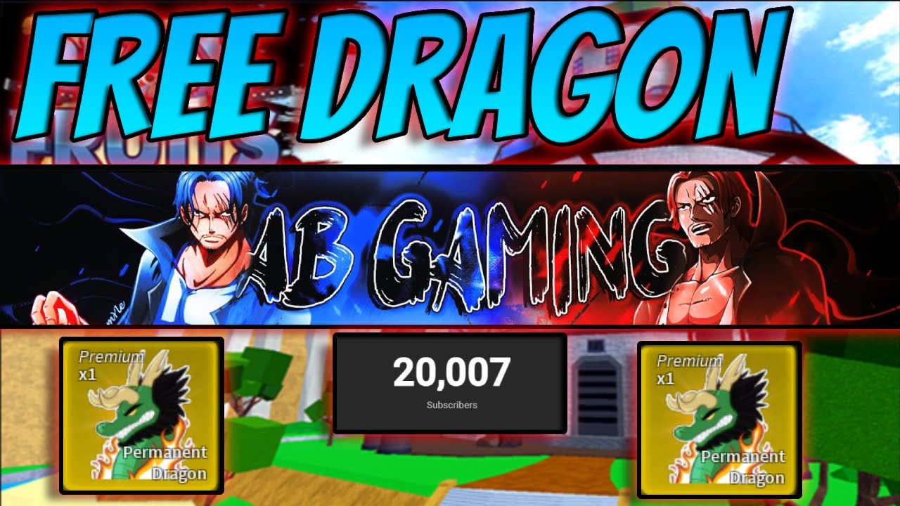 ⭐How To Get Free Perm Dragon In Blox Fruits Update 20.. (20K SUBS ...