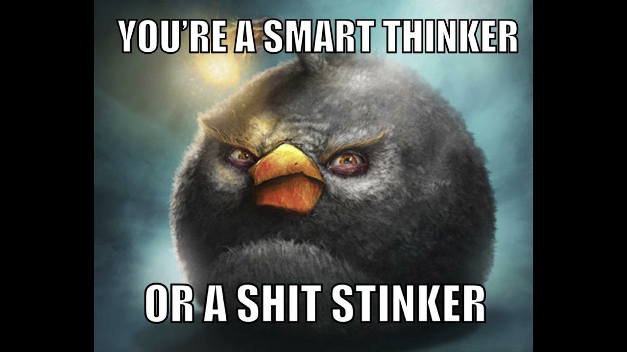 You're Either a Smart Thinker or a Shit Stinker - YouTube