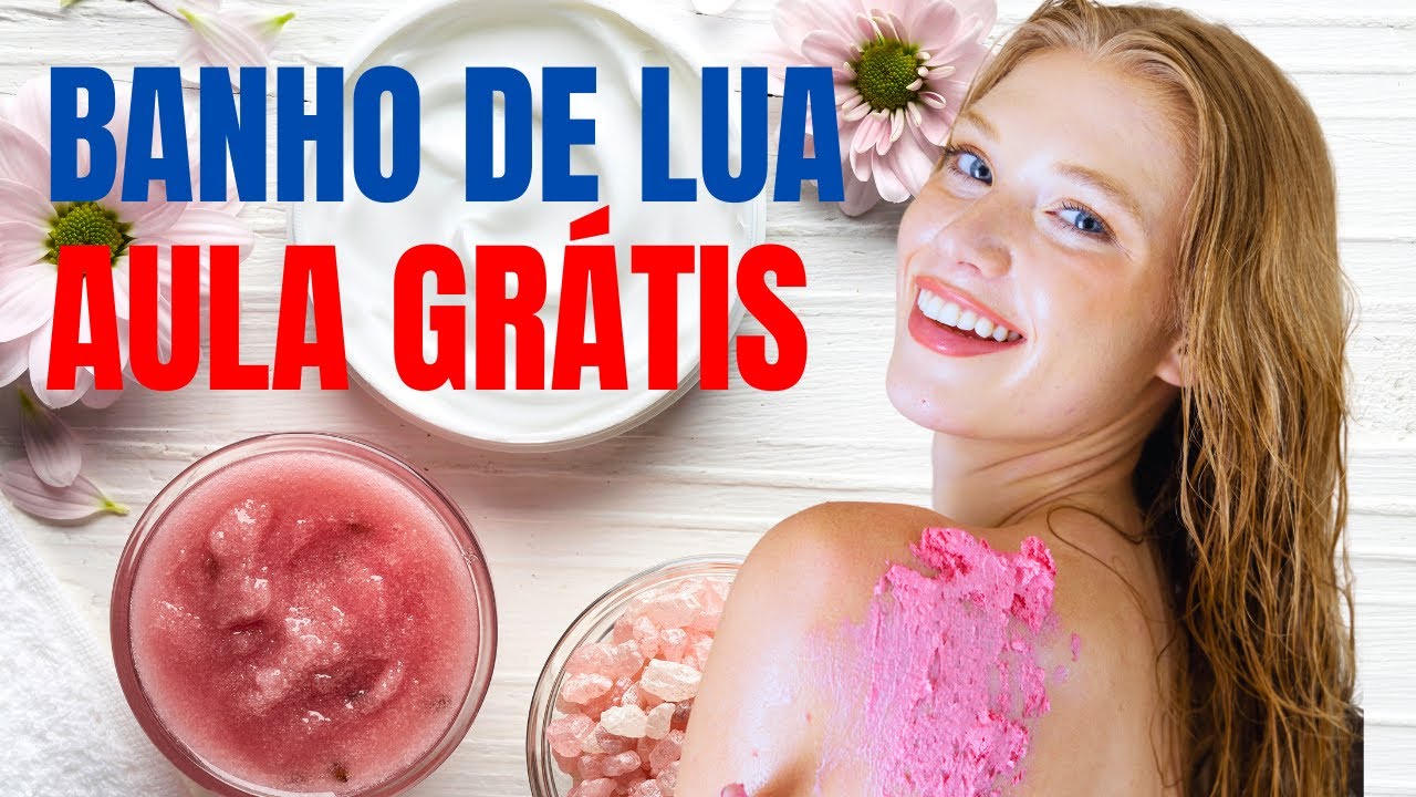 Como Fazer Banho de Lua Profissional (AULA GRATUITA) Acesse o LINK Nos Comentários Abaixo do ...