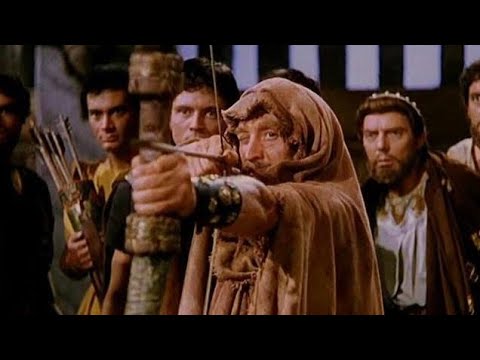 Ulises mata a los pretendientes de Penélope | la odisea griega | pelicula ulises 1954 - Kirk Douglas