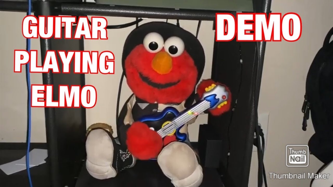 GUITAR PLAYING ELMO (COUNTRY VERSION) - YouTube