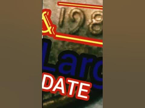 Small-date vs Large date. Can you tell the difference between the two? #coins #shortfeed - YouTube