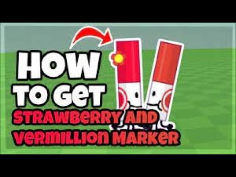 Find The Markers | How to get Vermillion and Strawberry marker? | This ...