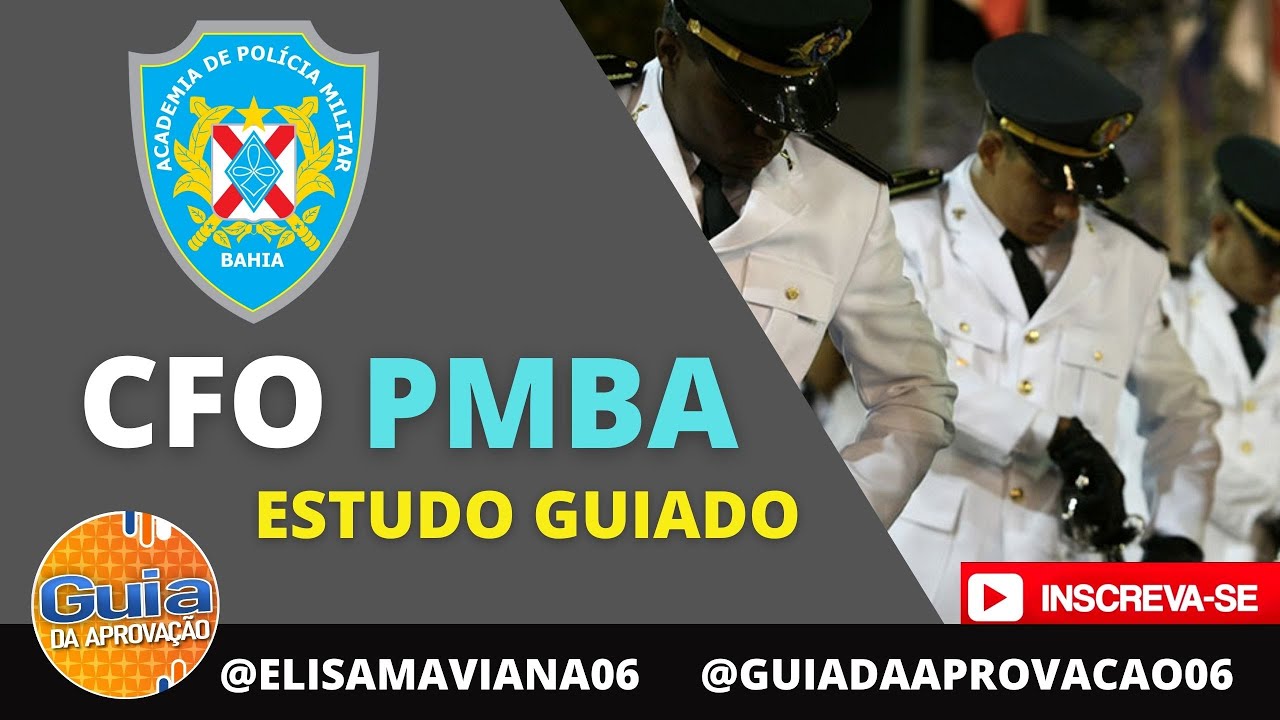 CFO PMBA - ANALISANDO PRÉ-EDITAL + CRONOGRAMA - YouTube