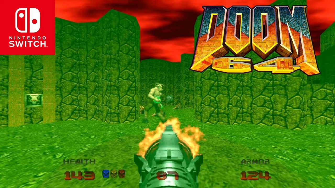 DOOM 64 on Nintendo Switch - Level 18 - YouTube