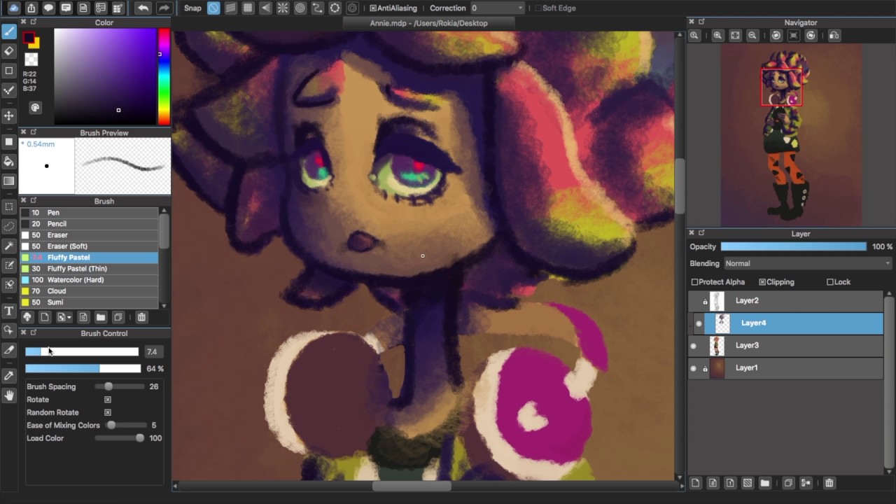 Annie and Moe Splatoon SPEEDPAINT - YouTube