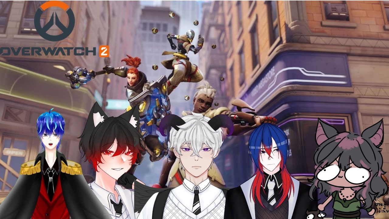 [ Overwatch 2 ] มาลุยเก็บพาสพาร์ทสองกับ Ft. @Rennolin @Nahato696 ...