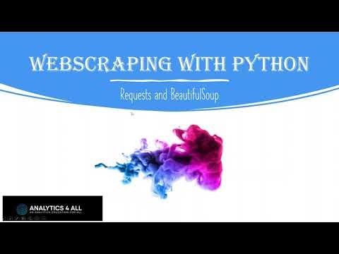 Webscraping using Python, Requests, and BeautifulSoup (Part 2) - YouTube