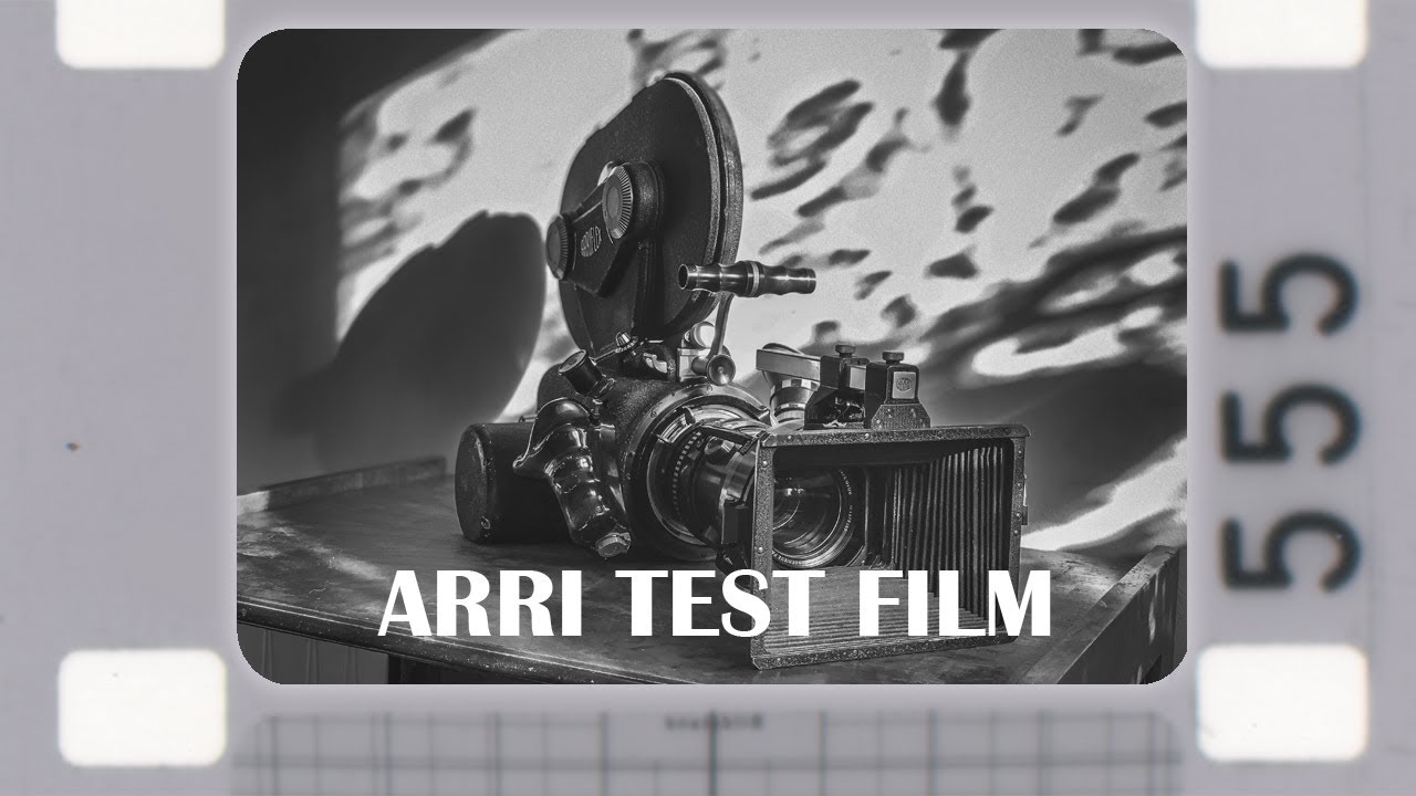 Arri Arriflex 16BL factory 16mm test film - YouTube