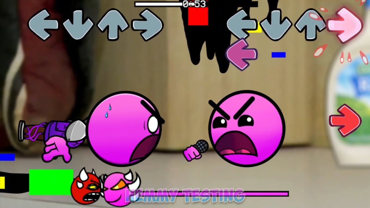 [SWAP] FNF Geometry Dash 2.0 vs Geometry Dash 2.3 Sings Sliced Pibby ...