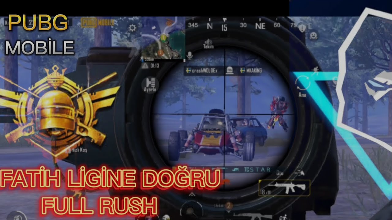 FATİG LİGİNE DOĞRU RUSH SAHNELERİ!!PUBG MOBİLE - YouTube