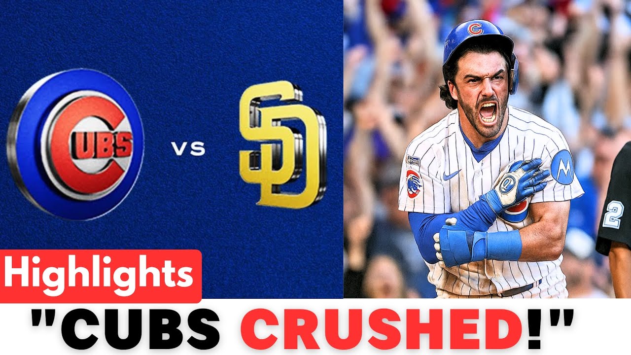 Cubs vs. Padres NL Wild Card Game 1 highlights (September 30, 2025) MLB ...