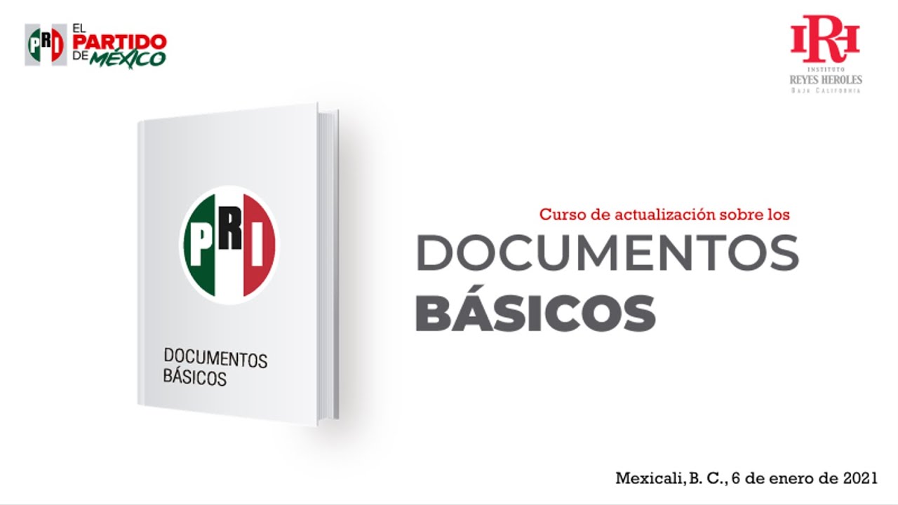 Curso de Actualización sobre Documentos Básicos del PRI - YouTube