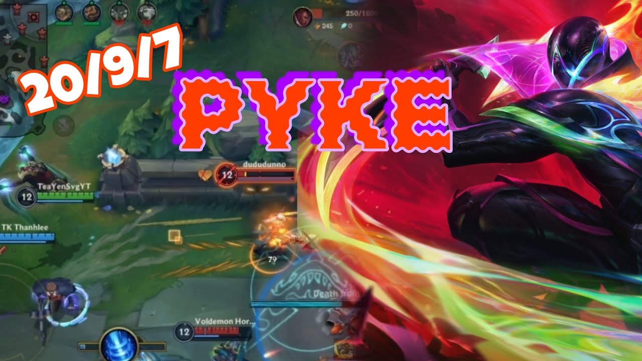 Wild Rift Pyke Support POPPING OFF! How Heavy Is This TEAM!?!? Build ...