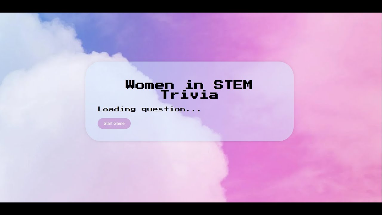 Women in STEM Trivia - YouTube