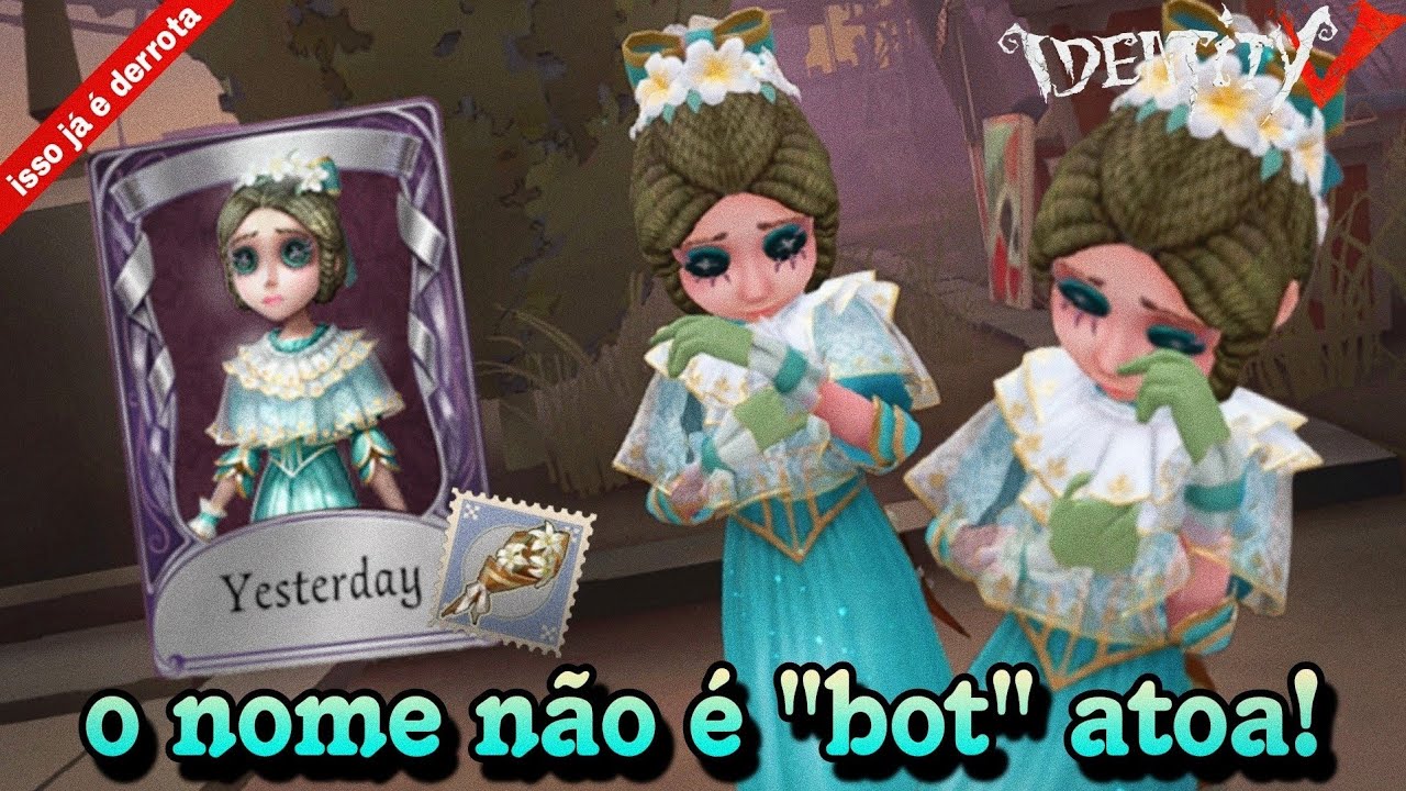 Identity V: Isso Já É Derrota! - Doctor skin "Yesterday" 💐 (ft. Luh ...