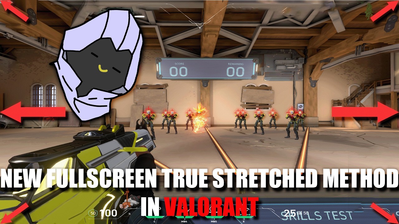 HOW TO DO NEW FULLSCREEN TRUE STRETCHED METHOD IN VALORANT - YouTube