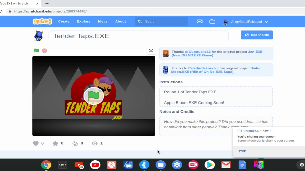 Tender Taps.EXE Gameplay - Making a new series! - YouTube