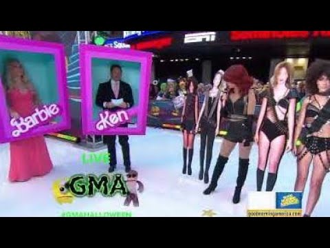 Amy Robach in High Heeled OTK Boots - GMA Halloween 2015 {No Audio ...