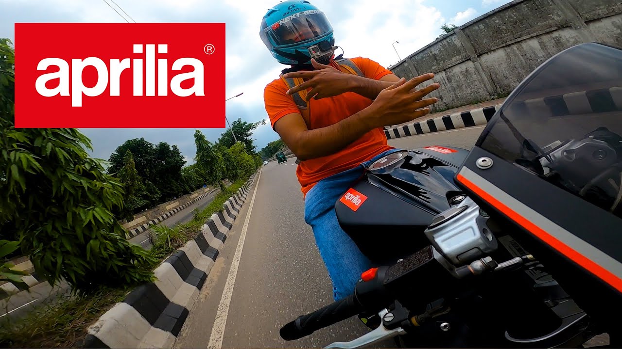 Aprilia GPR 150 First Ride Review || Aprilia GPR 150 Test Drive Review ...