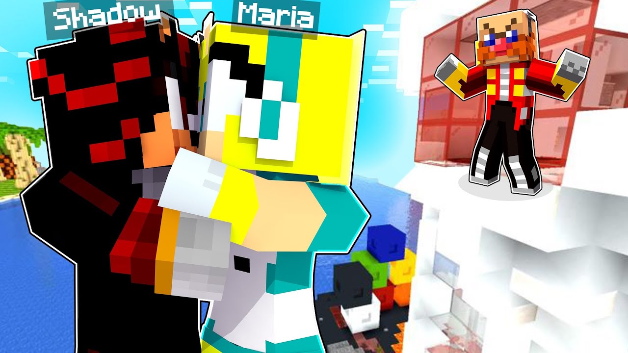 Minecraft - Sonic The Hedgehog 2 - Maria The Hedgehog LOVES Shadow ...