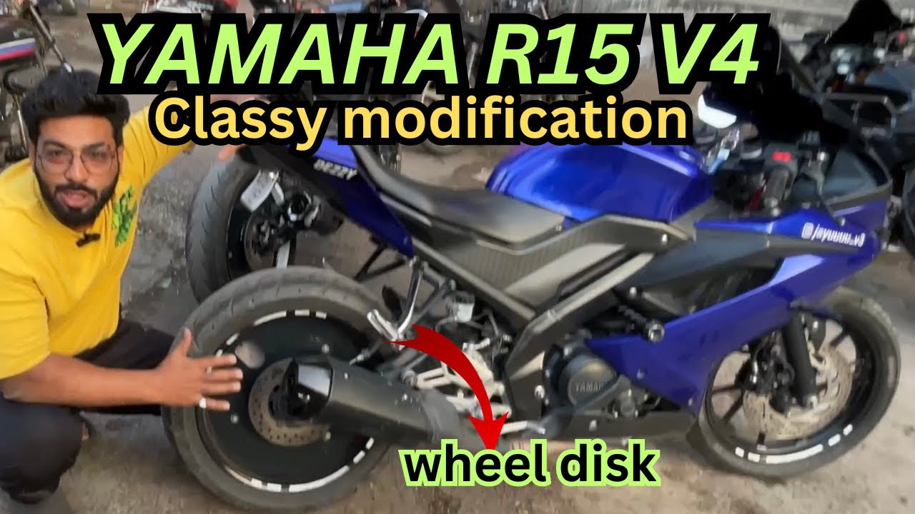 Upgrade Your Yamaha R15v4 with Pro Disc and Extra Modifications - YouTube
