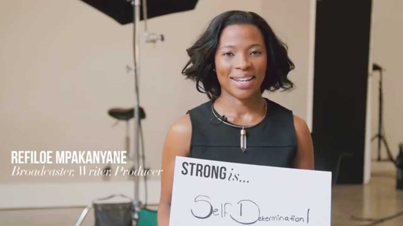 Pantene #ShineStrong interview with Refiloe Mpakanyane - YouTube