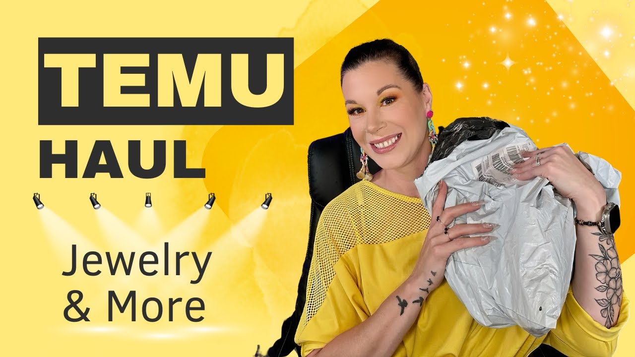 Fun Temu Haul, Jewelry & more! #temuhaul #temustyle #temufinds # ...