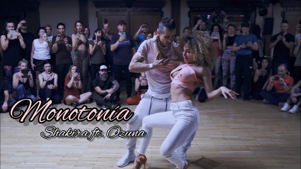 Monotonía 🐵🎨😅/Abdel y Lety Bachata Flow - YouTube