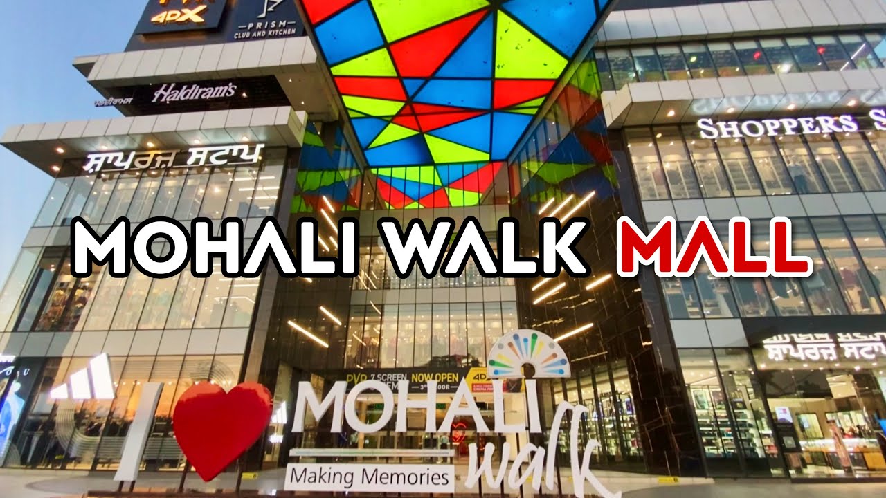 Mohali Walk Mall | Food Shopping & Fun at Mall | New Mall in Mohali ...