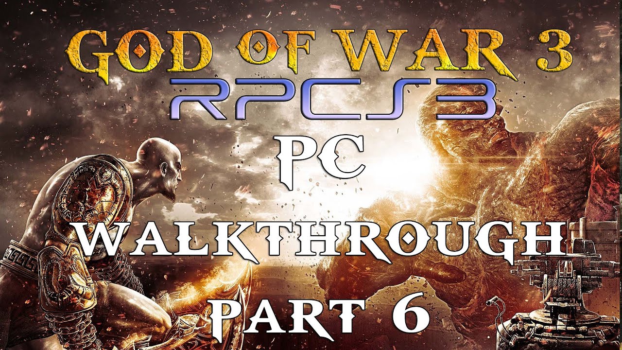 God of war 3 (gow3) PC Walkthrough part 6 l Rpcs3 Emulator l (Hermes ...