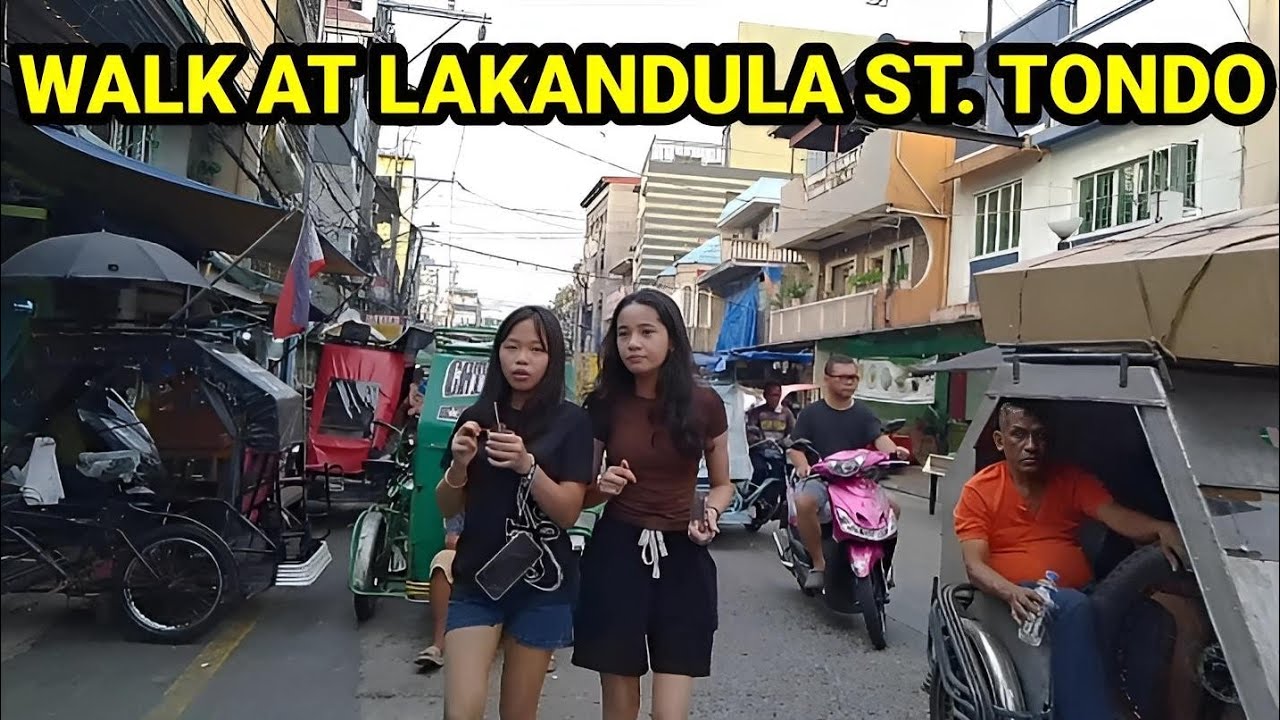 STROLLING IN LAKANDULA STREET TONDO MANILA CITY | PHILIPPINES - YouTube