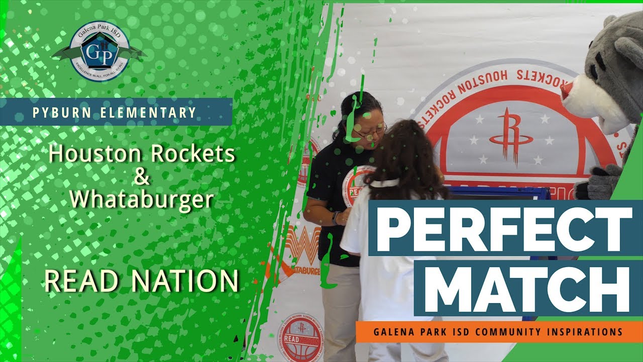 Episode #9 Houston Rockets visit Pyburn Elementary - YouTube