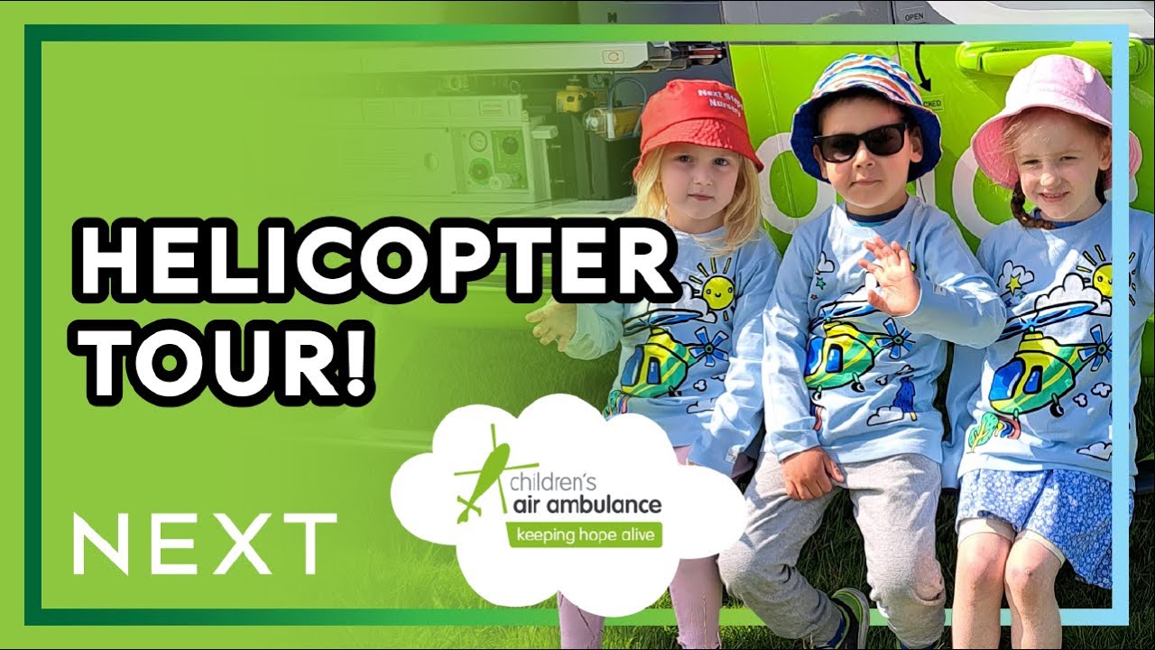 An Exclusive Tour Of The Children's Air Ambulance Helicopter! - YouTube