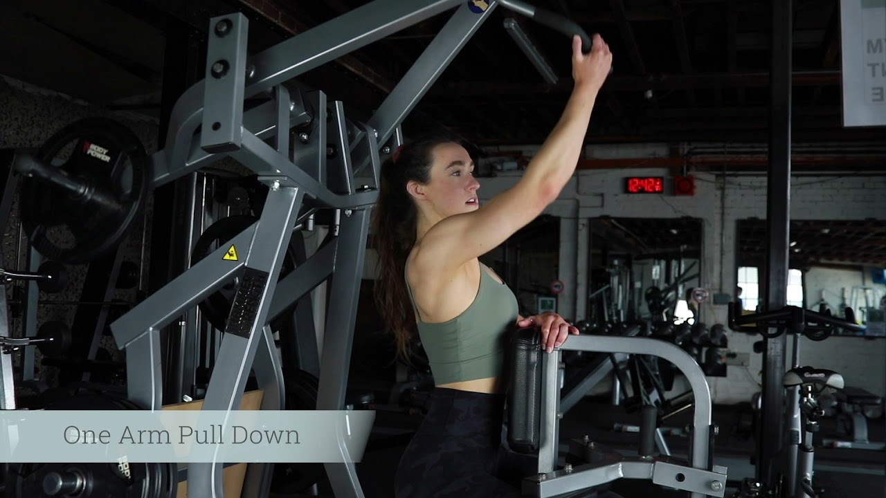 One Arm Pull Down - YouTube