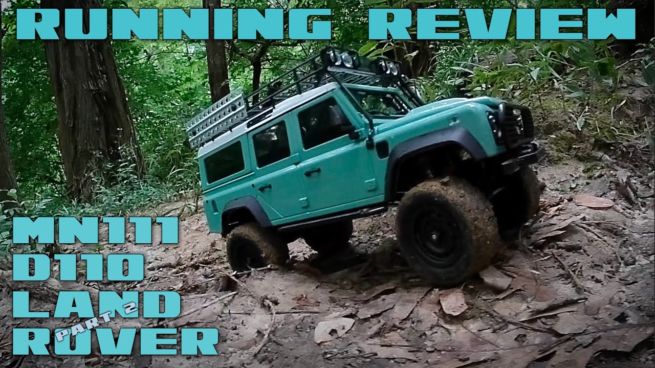 Running Review - MN111 1/18th Scale Licensed Diecast Land Rover D110 ...