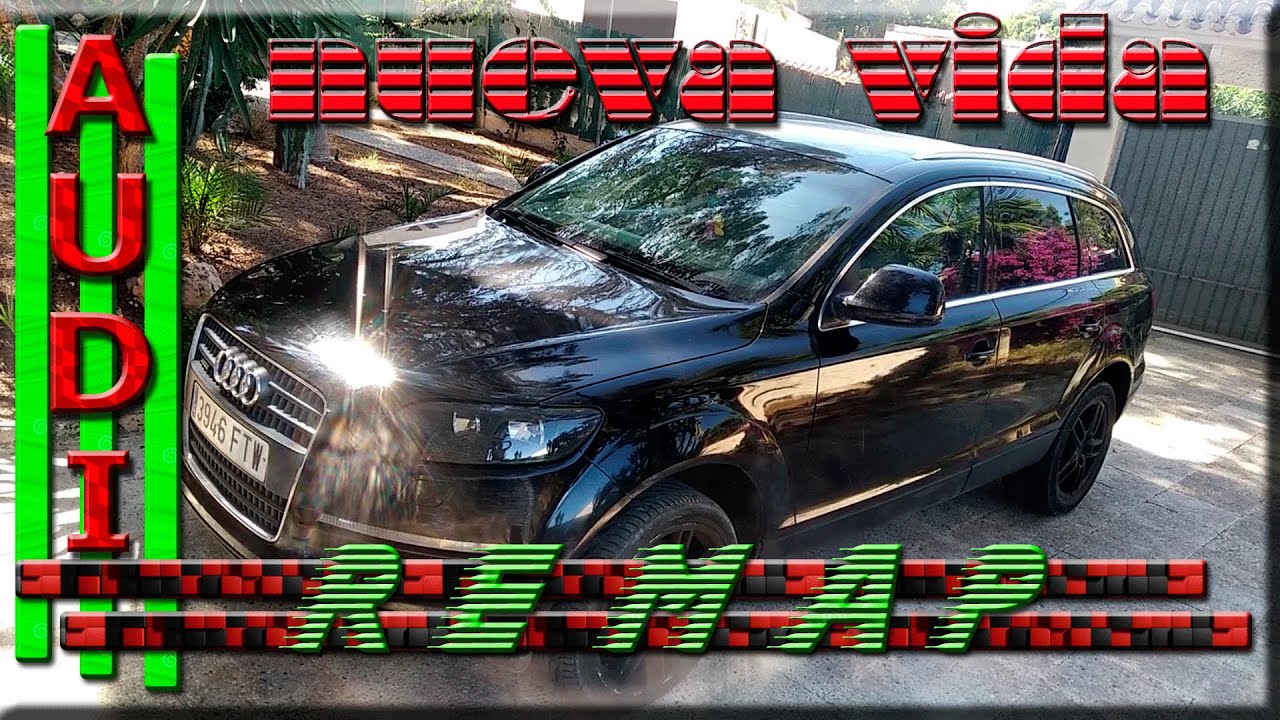 AUDI Q7. Errores P1640, P3135, P0610, P1018, P0401. Revitalizacion de ...