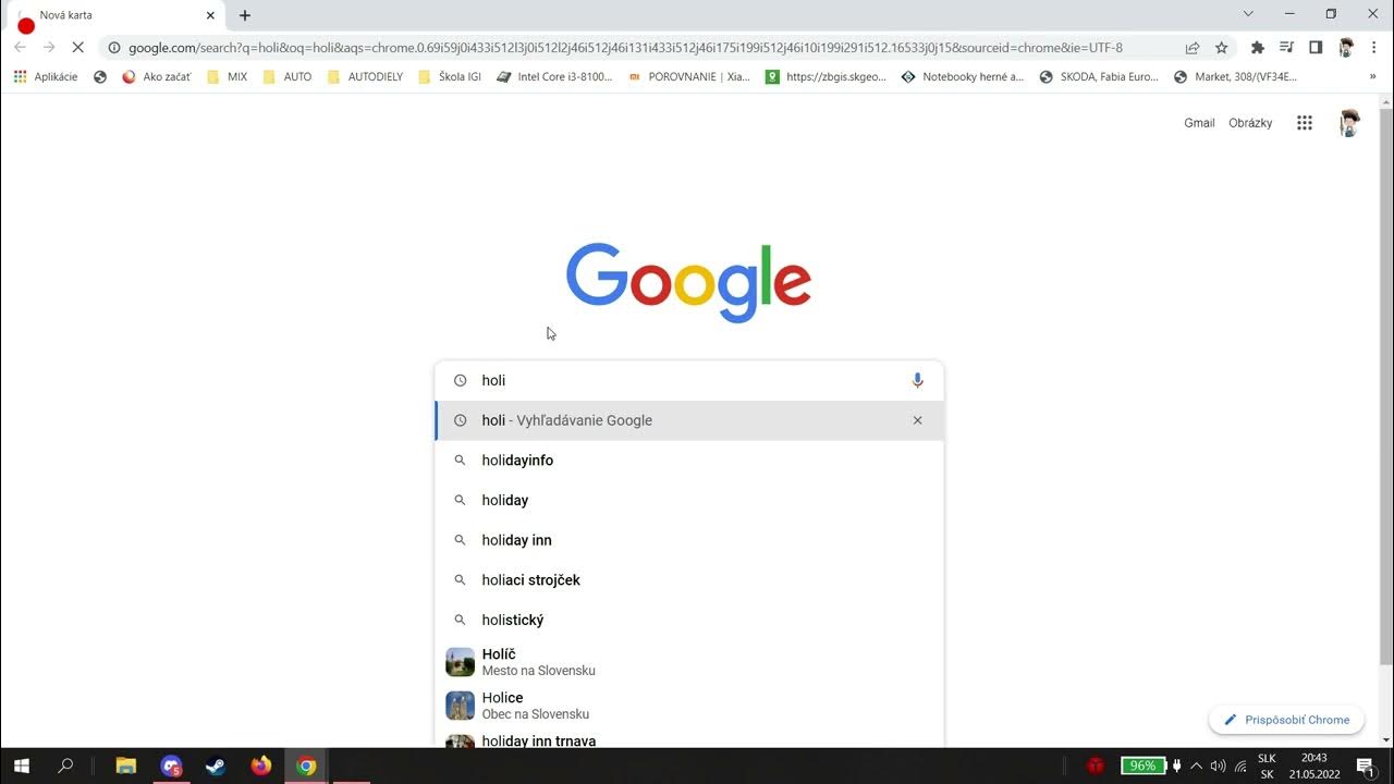 jak si urobit farebny google tutorial - YouTube