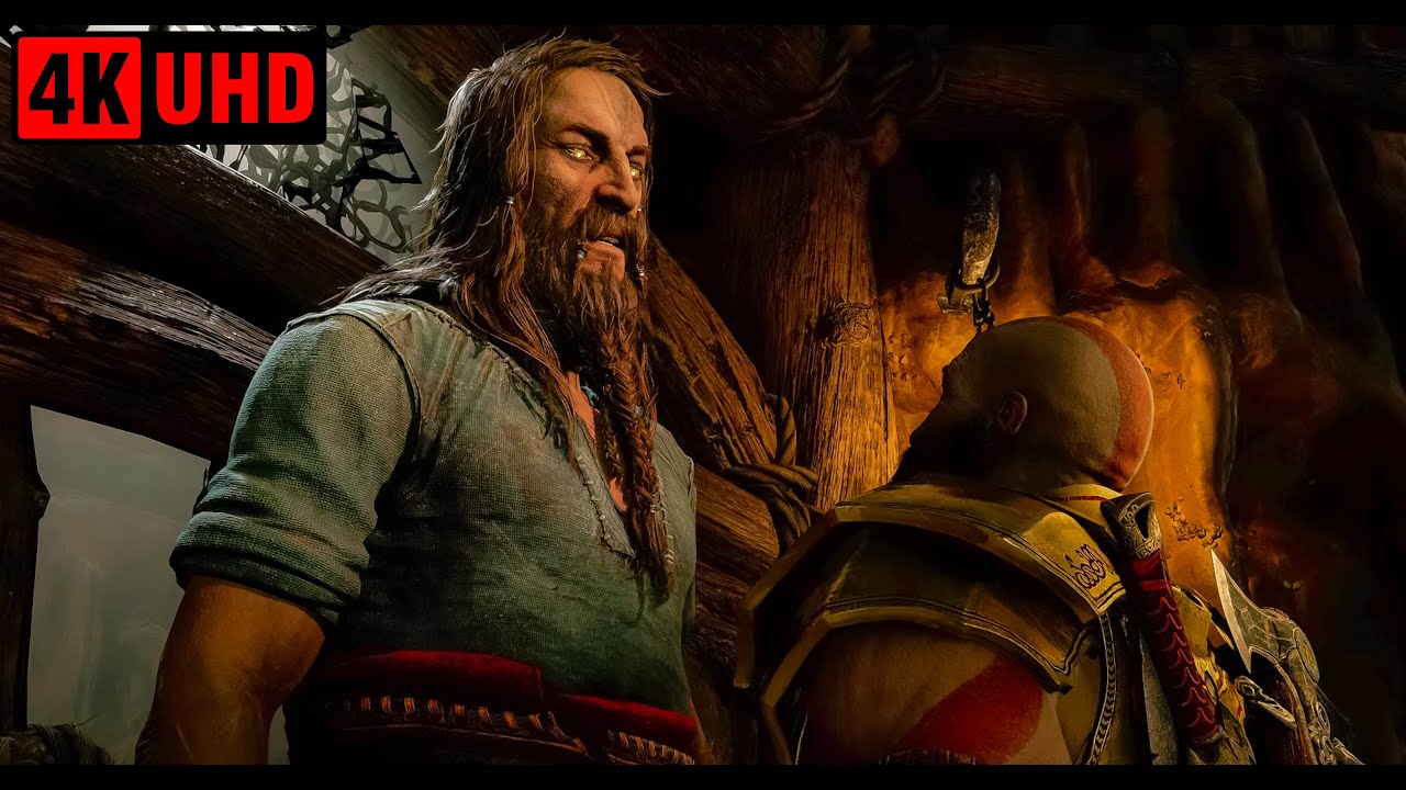 Tyr is TALL (God of War Ragnarök ) - YouTube