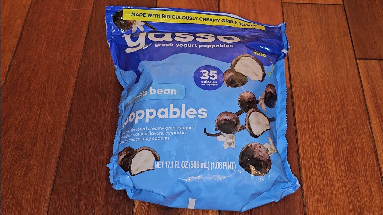 Costco Item Review Yasso Vanilla Bean Greek Yogurt Poppables Taste Test ...