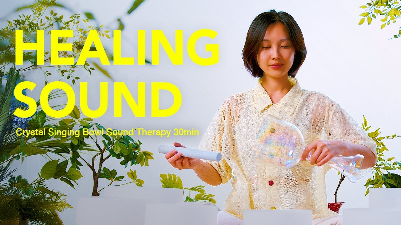 Crystal Singing Bowl for Inner Peace: 30 Minutes of Healing Sounds ...