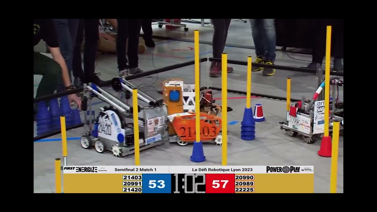 Robot Lamar_Team : Battle n°2 à Lyon le 13 mai 2023 - YouTube