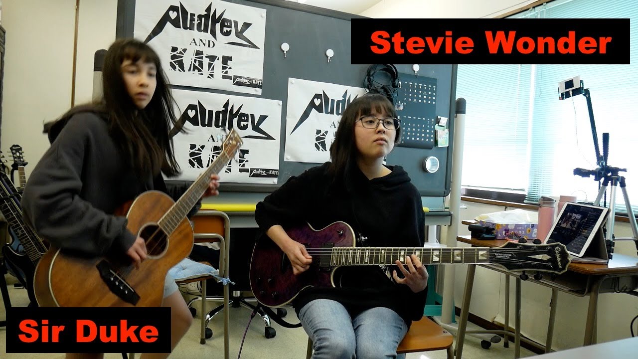 Stevie Wonder - Sir Duke - guitar + bass #cover #スティーヴィーワンダー - YouTube