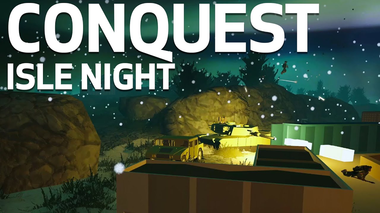 Conquest On Isle Night - BattleBit Remastered Gameplay - YouTube