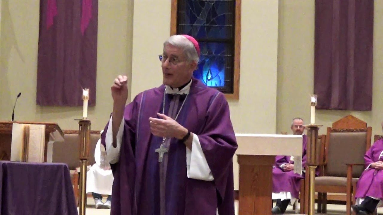 First Sunday of Lent - Bishop Joseph Kopacz - YouTube
