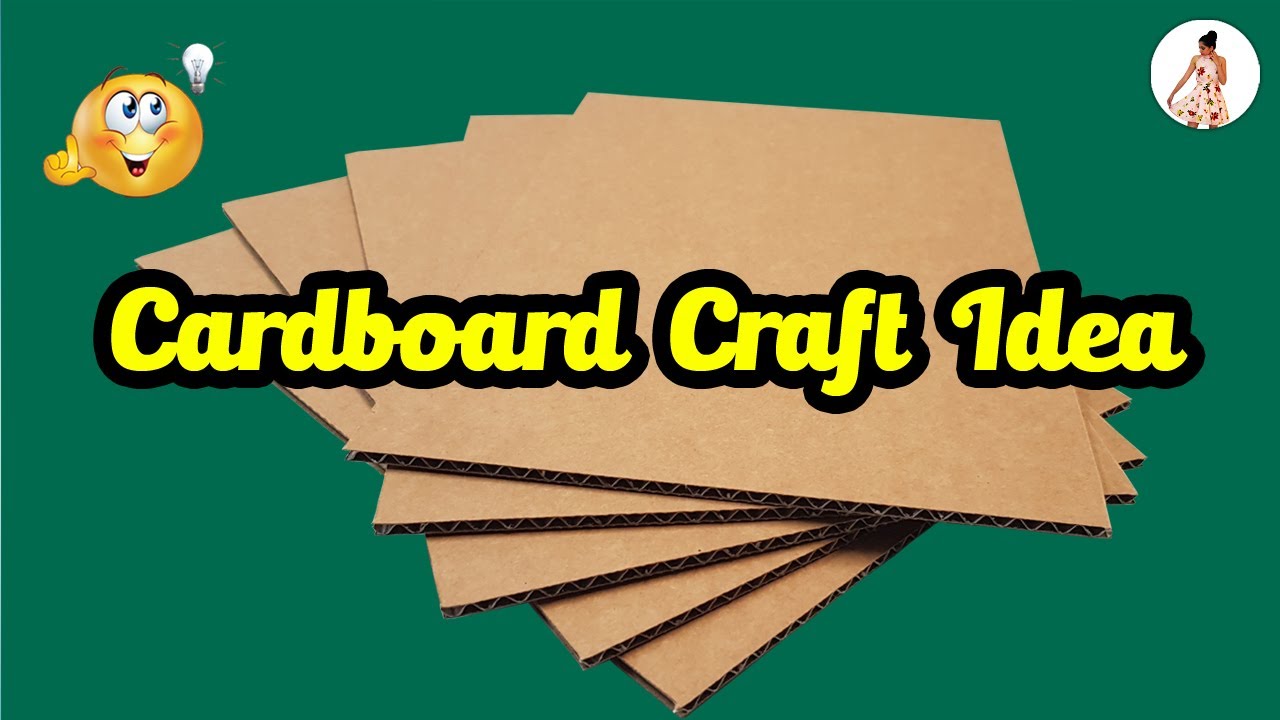 Learn How to Reuse Waste Cardboard | Simple DIY Ideas Cardboard Craft ...