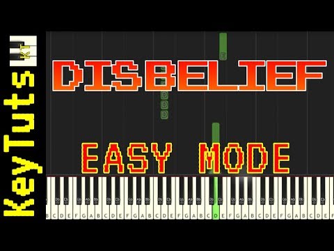Learn to Play Disbelief by FlamesAtGames - Easy Mode - YouTube