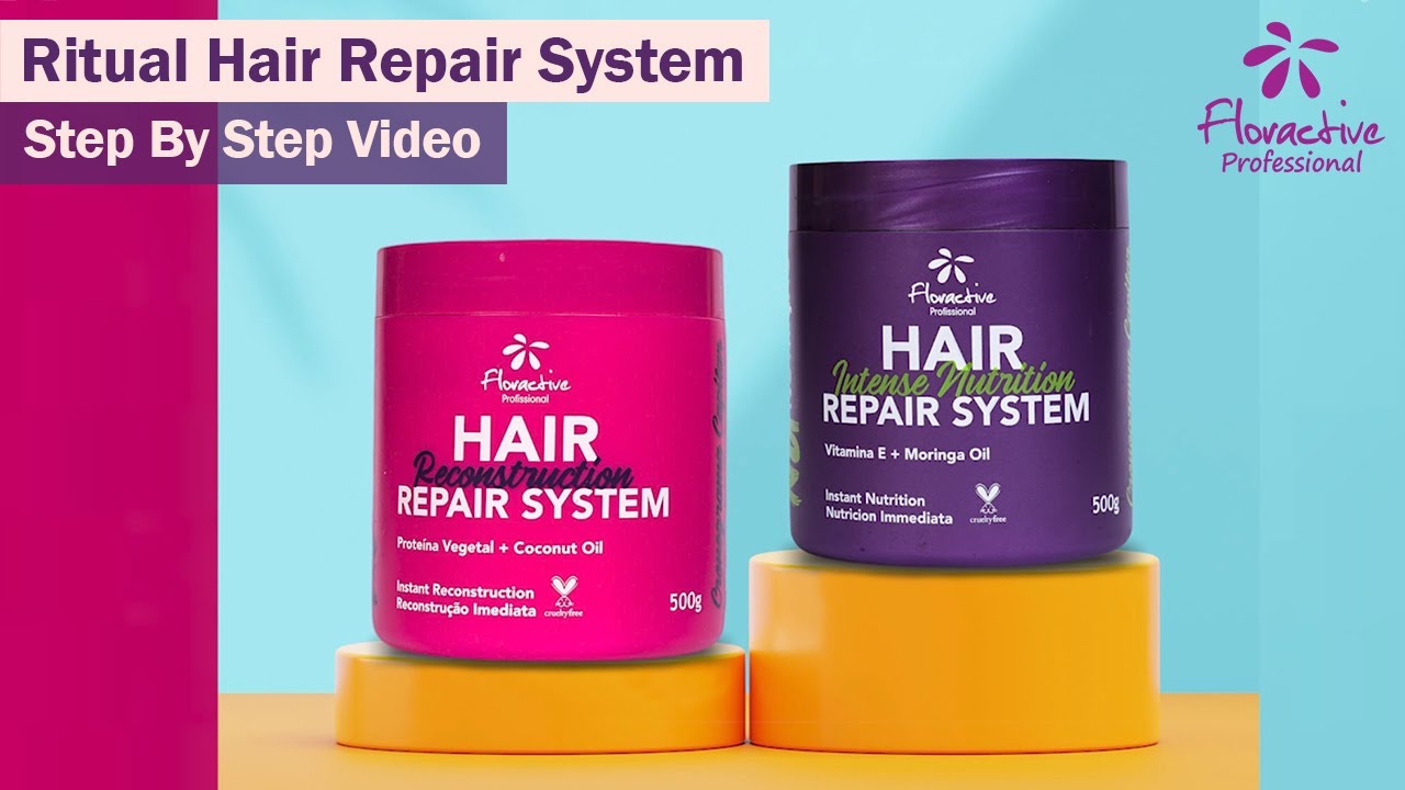 Ritual Hair Repair System | Floractive India | Step-by-Step | Colored ...