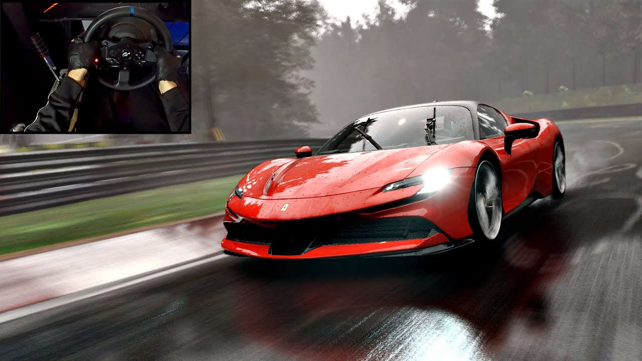 Ferrari SF90 at the Nordschleife - Forza Motorsport | Steering Wheel ...